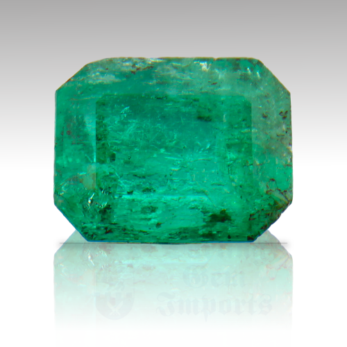 EMERALD .96ct Emerald Cut 6.7×5.2 EM033 – Darling Gemstones